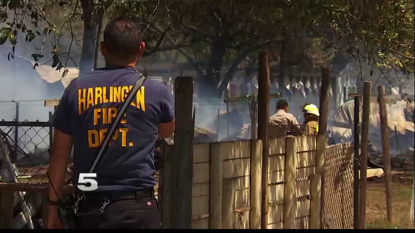 At least 4 homes damaged in La Feria fire