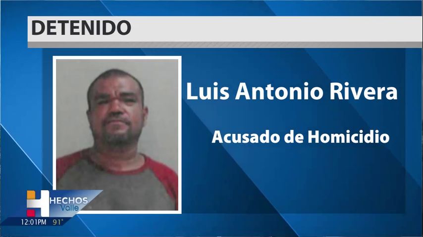 Detienen a Luis Antonio Rivera por homicidio de su esposa