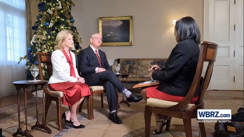 Spirit of Christmas with Sylvia Weatherspoon: Governor John Bel and ...