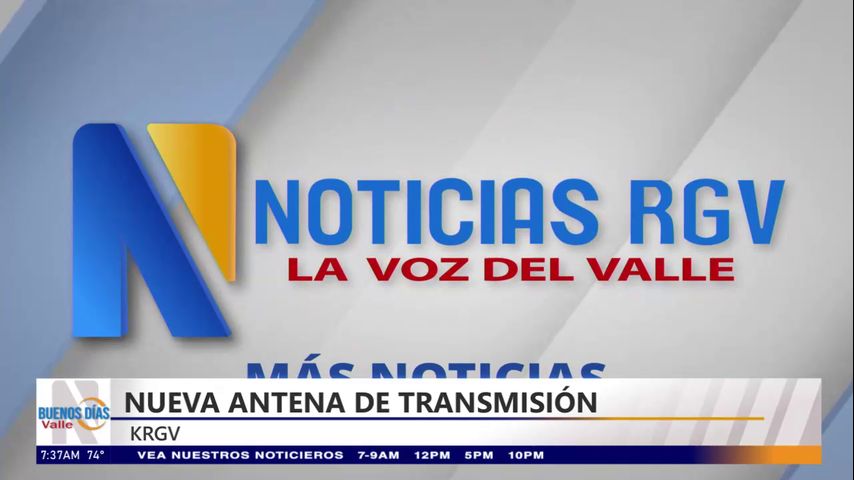 Noticias RGV presenta su nueva antena de transmisión