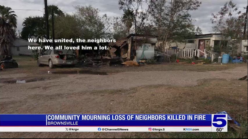 Residents in Brownsville neighborhood grieving after mobile home fire ...