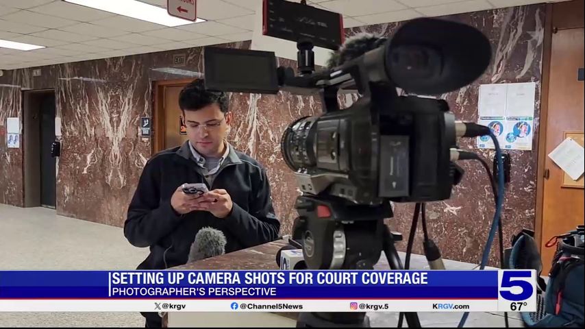 Photographer's Perspective: Setting up camera shots for court coverage