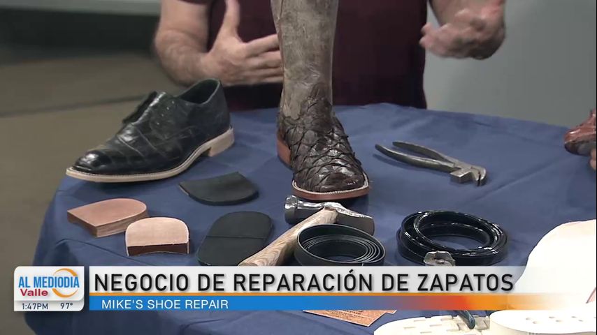 La Entrevista: Propietario de Mike's Shoe Repair ofrece reparación de ...