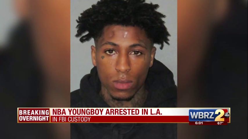 Rapper NBA YoungBoy arrested in Los Angeles