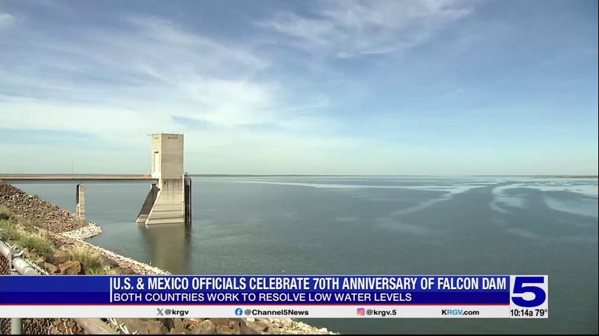 70th anniversary of Falcon Dam celebrated amid low water levels