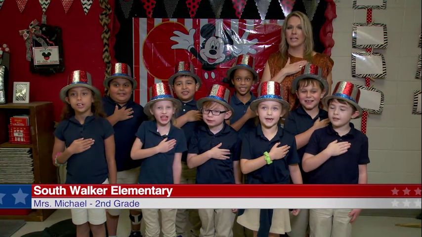 The Pledge of Allegiance: South Walker Elementary School - Mrs. Michael ...
