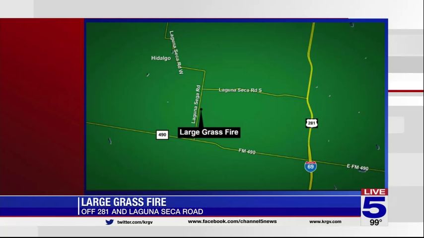 Evacuations underway after large grass fire reported in Linn-San Manuel