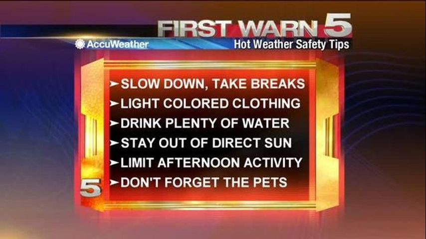 Heat Advisory Warning