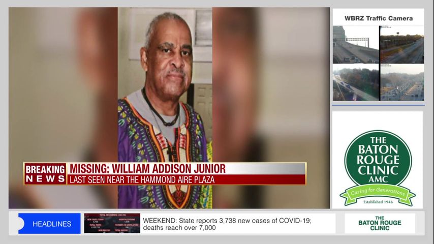 Missing Person: Baton Rouge man, Williams Addison Jr., reported missing