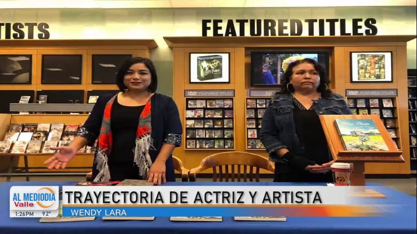 Wendy Lara, actriz y artista, comparte su trayectoria profesional