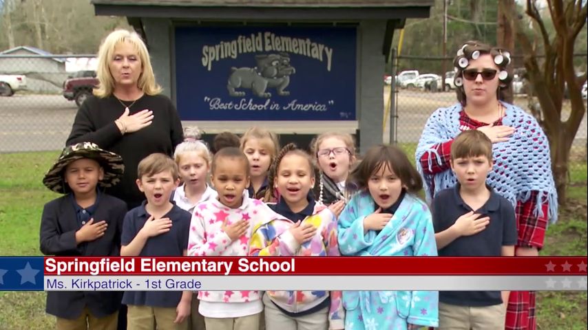 The Pledge of Allegiance: Springfield Elementary School - Mrs ...