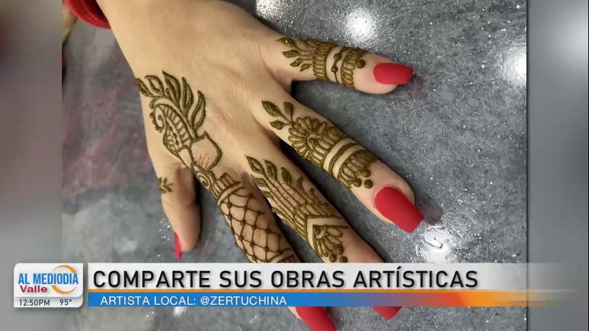 Rincón del Arte: Artista realiza arte temporal en la piel
