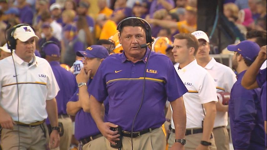 Coach Orgeron ready for return to Ole Miss