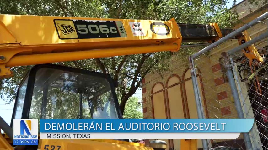 El auditorio Roosevelt Feu en Mission tiene orden de demolición