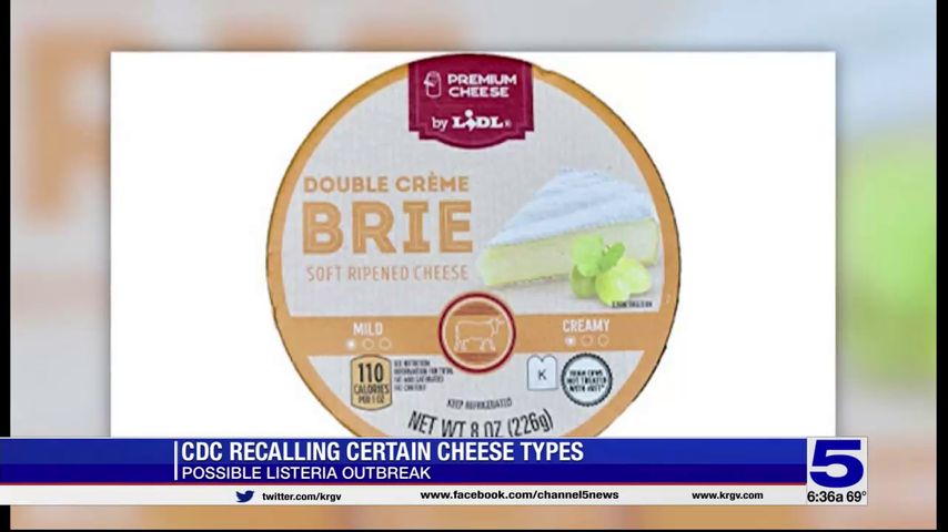 CDC recalling certain cheese types