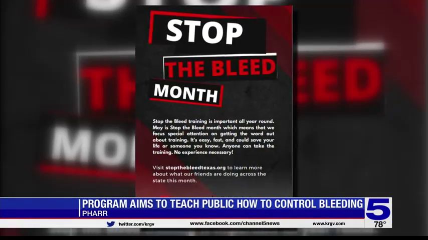 New program aims to teach the public how to control severe bleeding