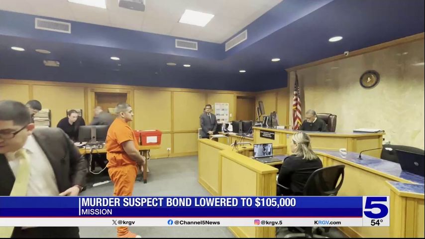 Bond lowered for Mission murder suspect