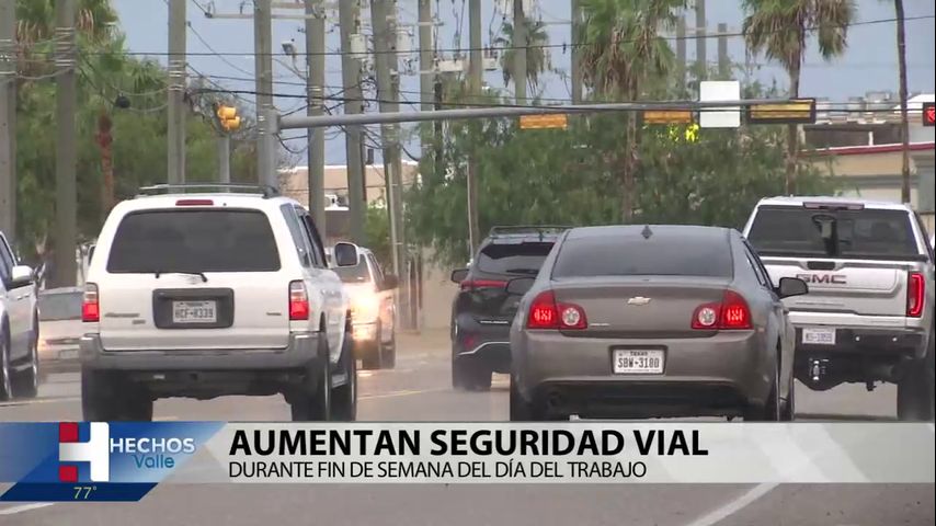 Aumentan Seguridad Vial Durante Fin De Semana Del Día Del Trabajo