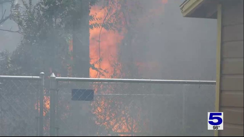 House fire hospitalizes Pharr firefighter, investigation underway