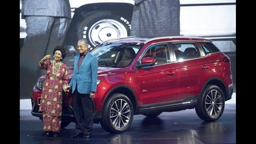 Malaysia's Proton launches 1st SUV with China's Geely