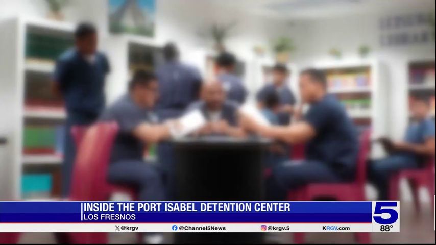 A look inside the Port Isabel Detention Center