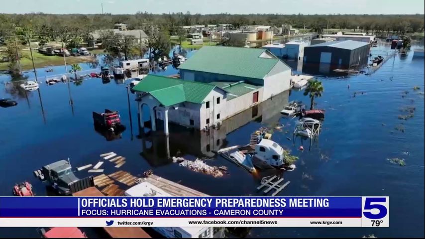 Cameron County officials focus on hurricane evacuations in emergency ...