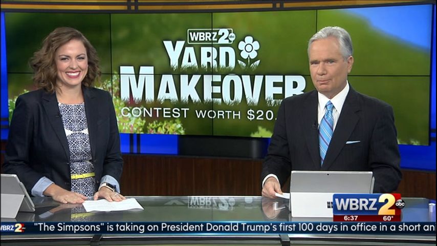 Winner of WBRZ Yard Makeover