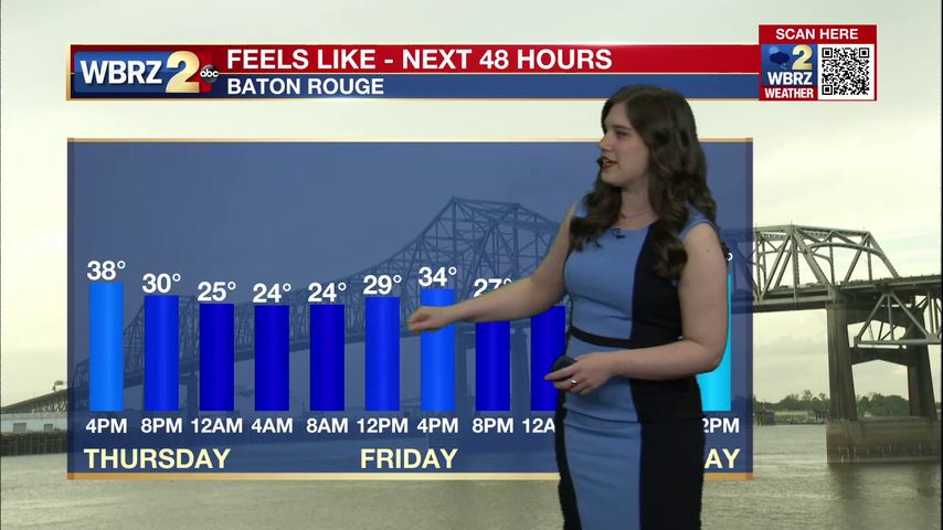 Thursday 1 pm Weather Update