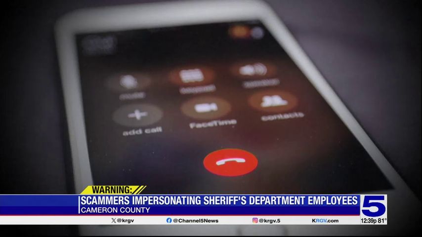 Cameron County Sheriffs Office Warns Residents Of Scammers