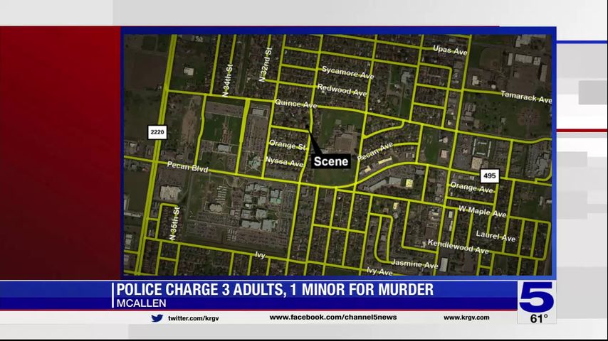 4 arrested in McAllen homicide investigation