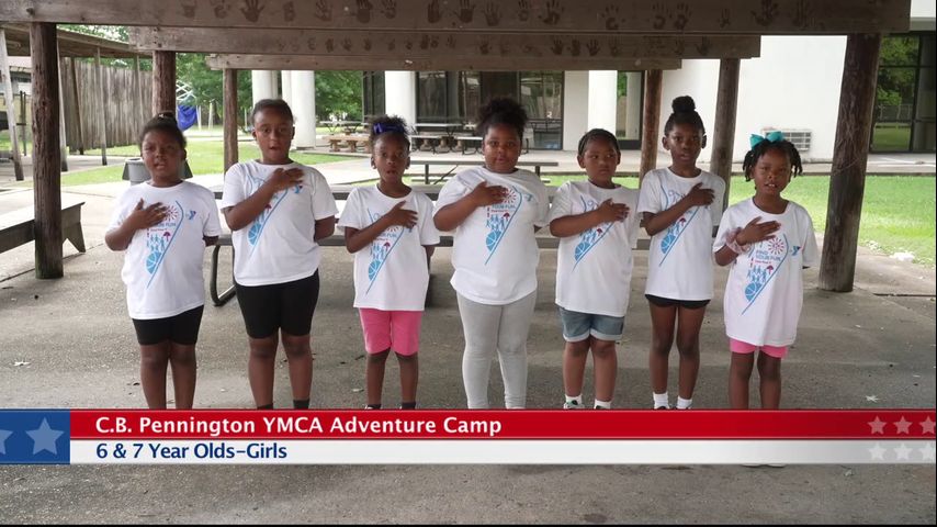 The Pledge of Allegiance - C.B. Pennington YMCA Adventure Camp - 6 & 7 ...