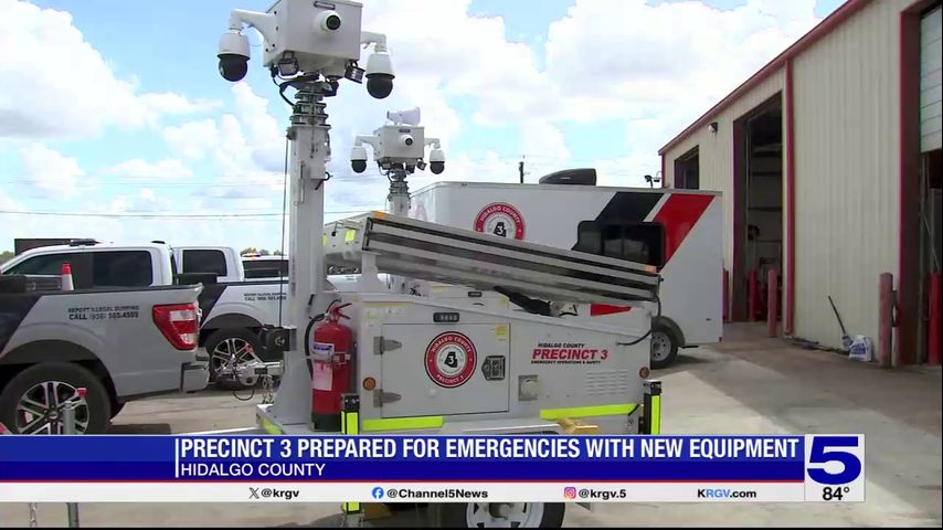 Hidalgo County Precinct 3 prepared for emergencies with new equipment