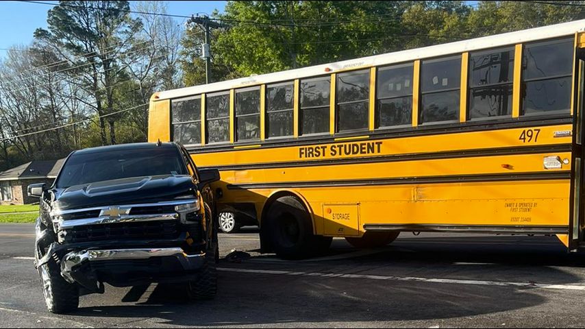 EBRSO unit, school bus involved in crash at Joor Road intersection Tuesday