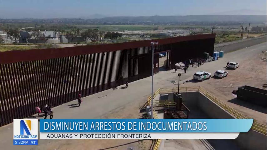 Patrulla Fronteriza Reporta Disminución De Arrestos De Indocumentados