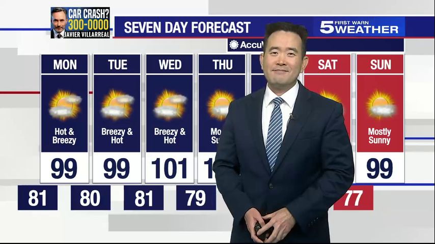 Sunday 530pm Weather