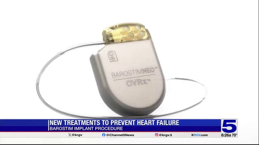 Medical Breakthroughs: Barostim implant procedure to prevent heart failure