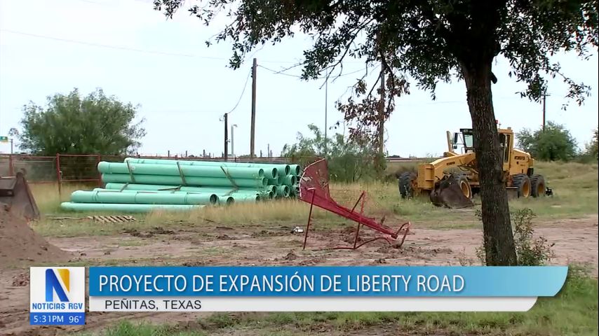 Peñitas avanza con proyecto de expansión de Liberty Road