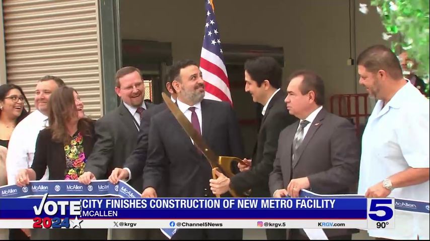 City of McAllen finishes construction of new metro facility