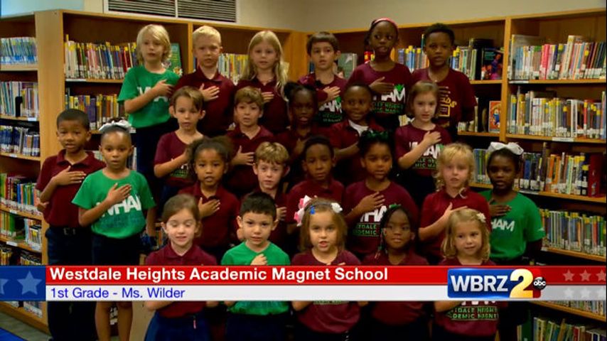 The Pledge of Allegiance: Westdale Heights Magnet Academy, Ms. Wilder ...