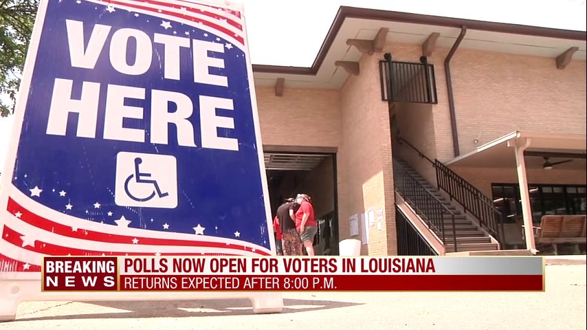 Election Day 2020: Polls now open to Louisiana voters