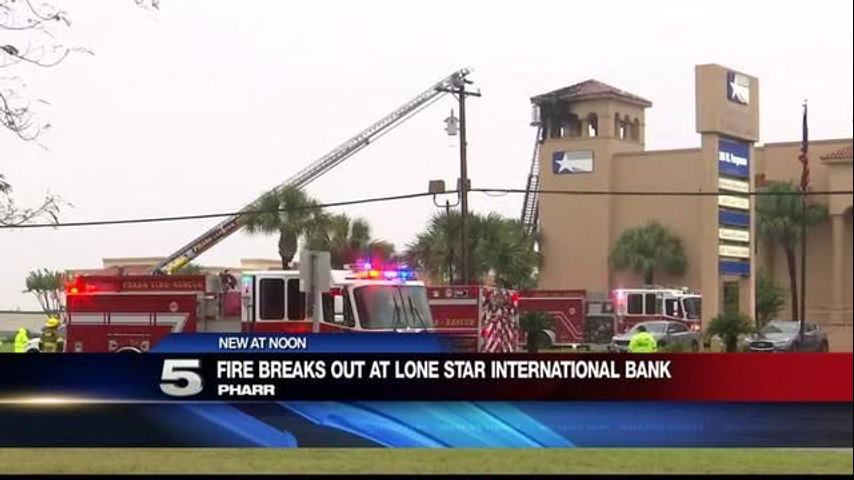 Pharr Fire Officials Investigate Blaze Possibly Sparked by Lightning