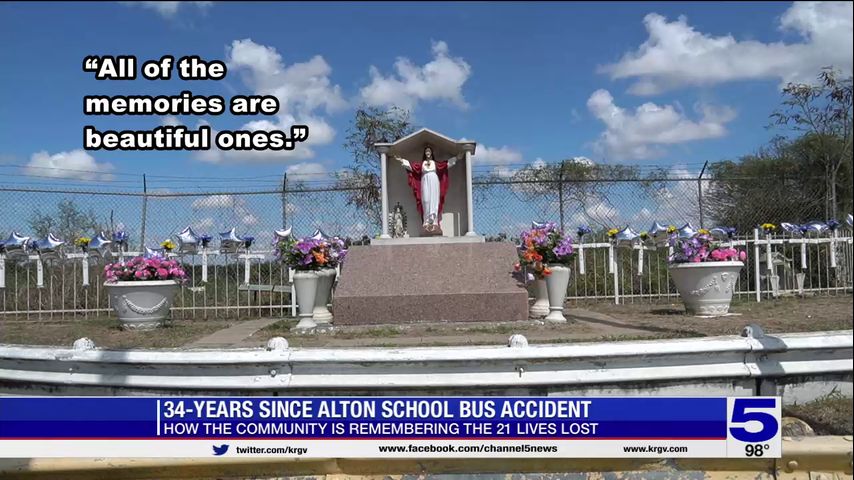 Mission CISD community honors victims of 1989 school bus crash in Alton