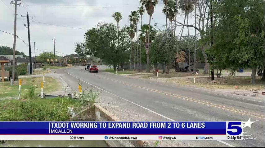 TxDOT expanding Ware Road in McAllen