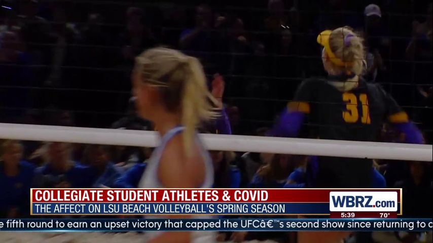 LSU's Beach Volleyball team plans for upcoming season following pandemic