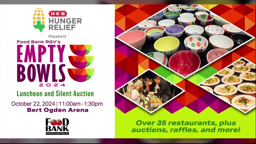 Food Bank RGV Empty Bowls fundraiser to help families with food assistance