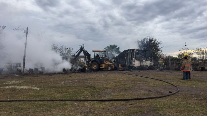 Several Crews Respond to Fire near Santa Rosa