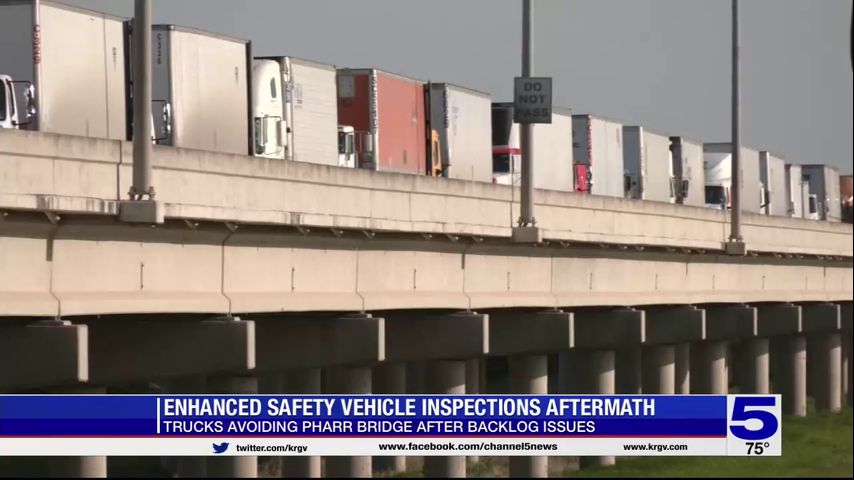 Trucks avoiding Pharr bridge after backlog issues, experts say Trucks avoiding Pharr bridge after backlog issues, experts say
