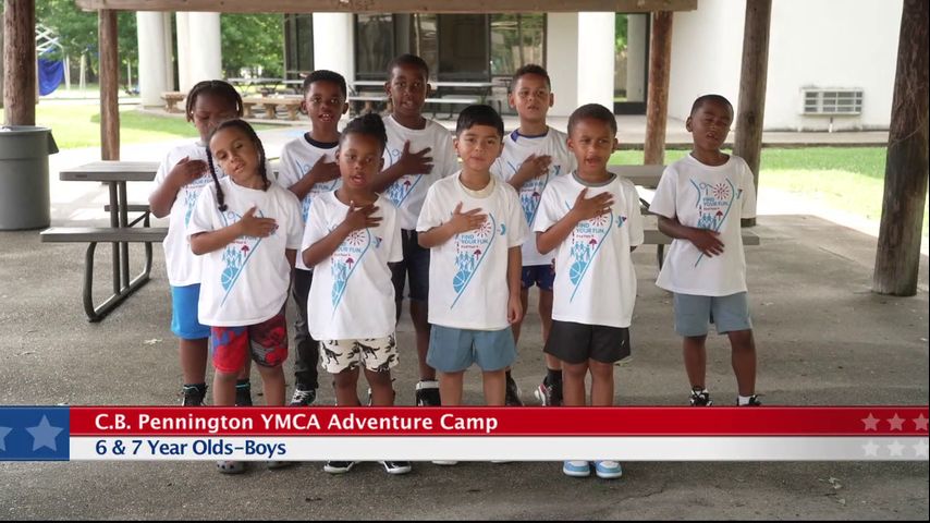 The Pledge of Allegiance - C.B. Pennington YMCA Adventure Camp - 6 & 7 ...