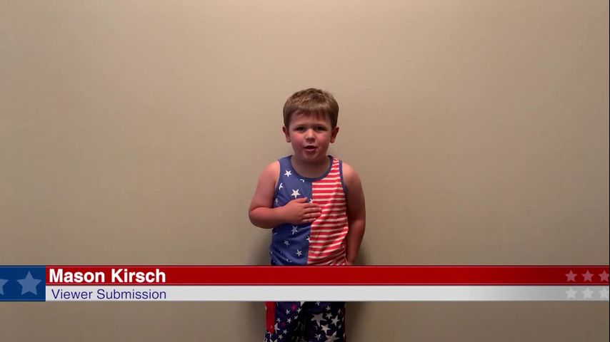 The Pledge of Allegiance: Mason Kirsch - Viewer Submitted