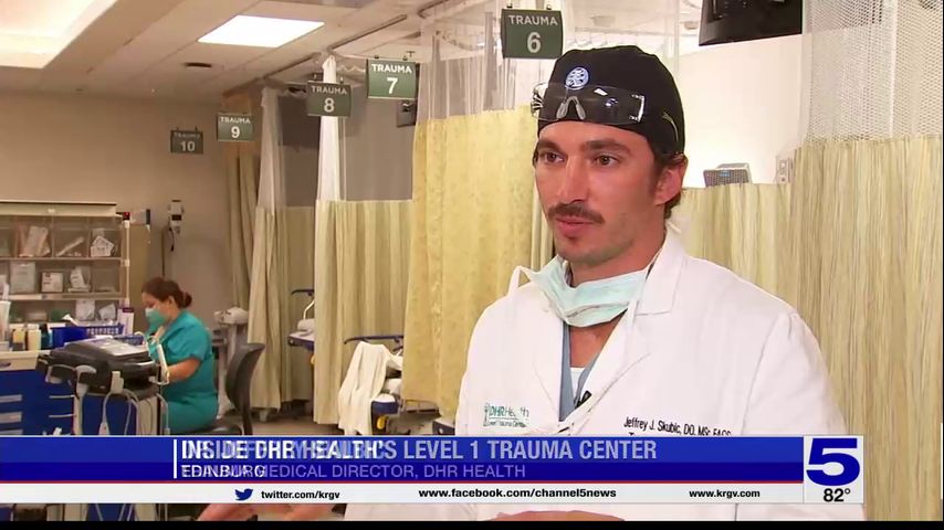 Inside DHR Health's Level 1 Trauma Center